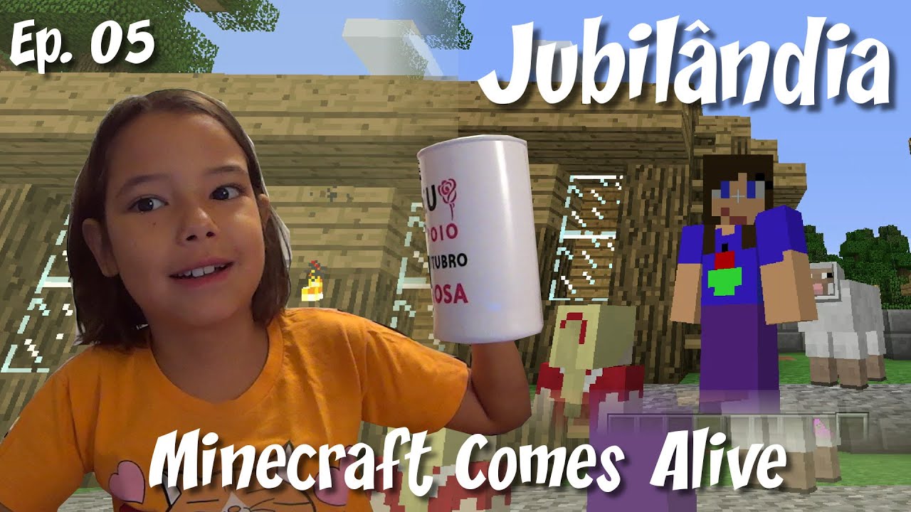 Jubilândia - Ep. 05 - Minecraft Comes Alive (Júlia jogando Minecraft ...