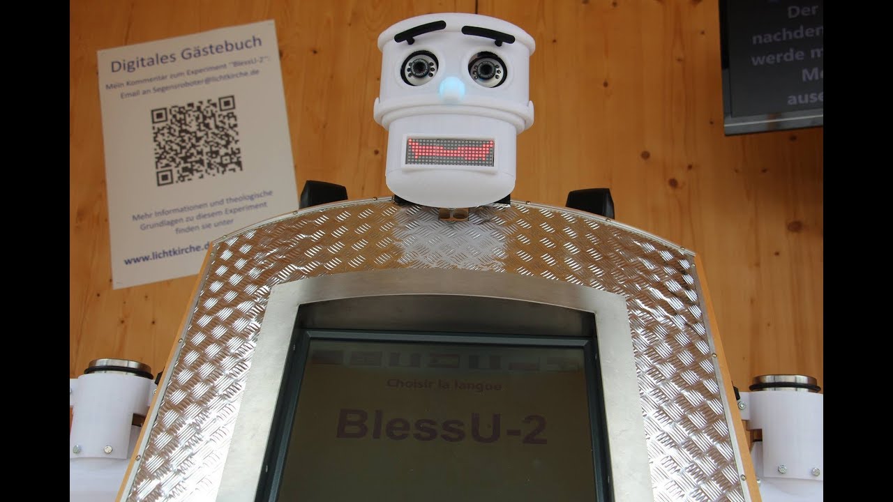 Meet BlessU-2, the 'robot pastor' blessing people in Luther's hometown ...