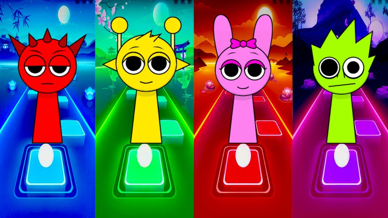 Tiles Duel Vs Incredibox Sprunki Animated Vs Sprun - YouTube