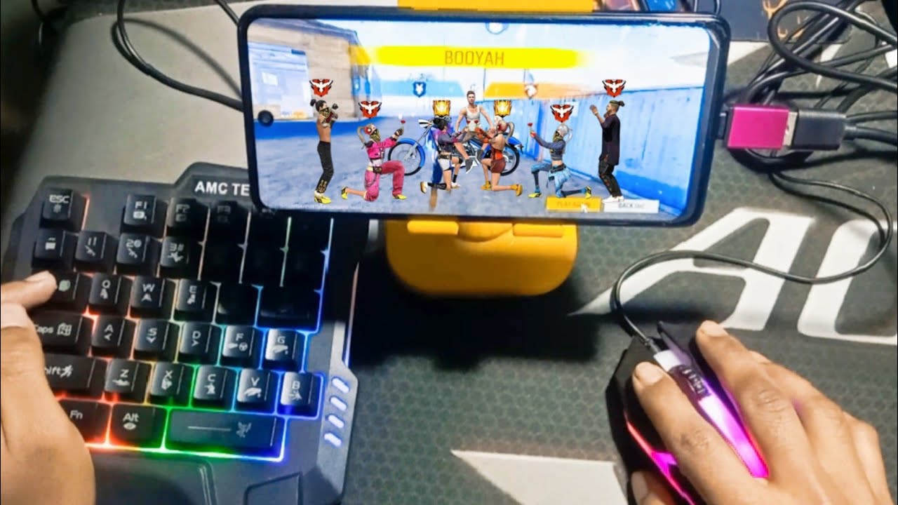 Lone Wolf Match With keyboard and mouse || Garena free fire🔥 - YouTube