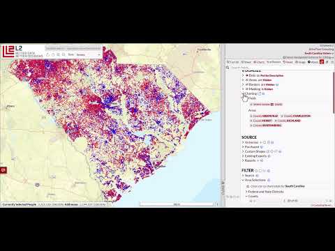 Generate demographic and area based charts in L2 DataMapping - YouTube
