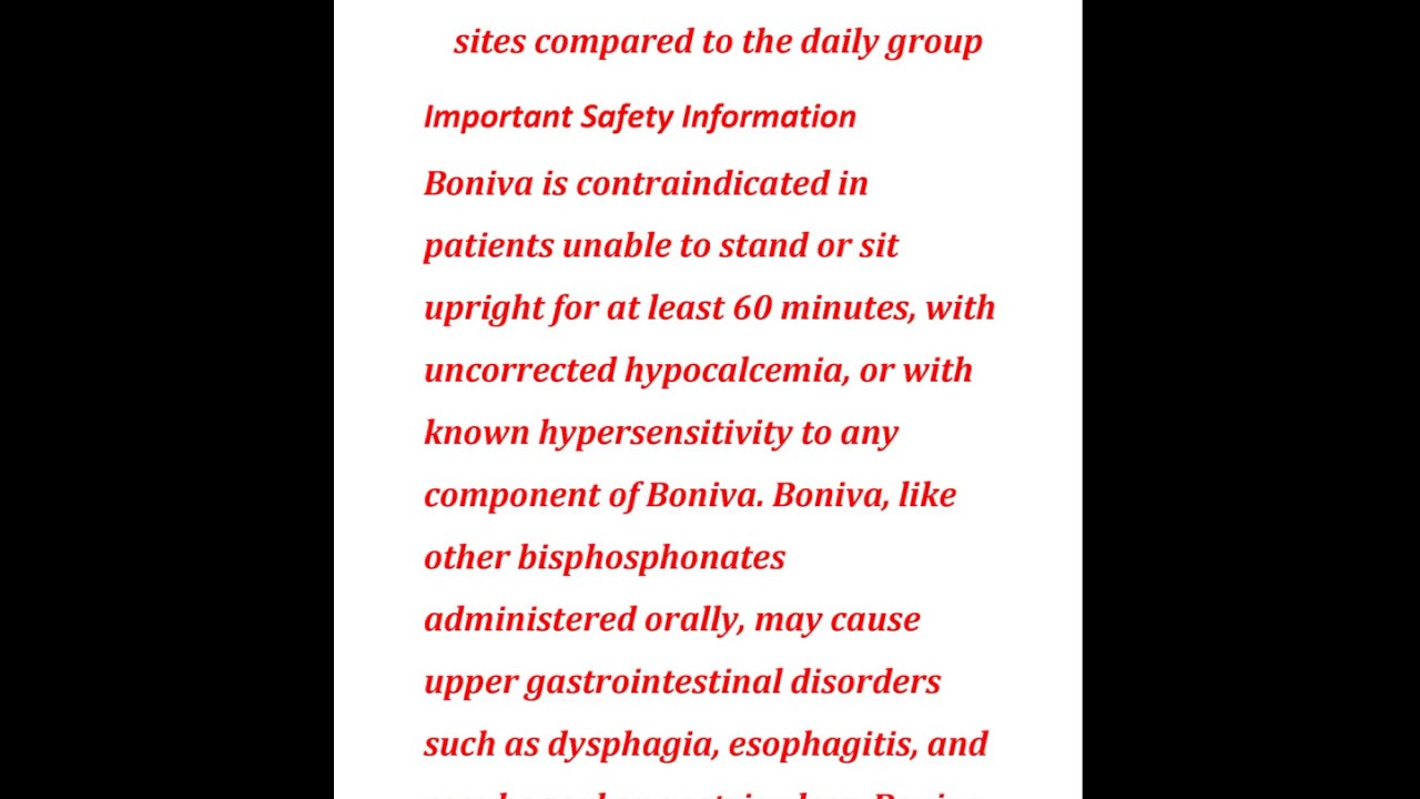 all about Boniva 150 mg - YouTube