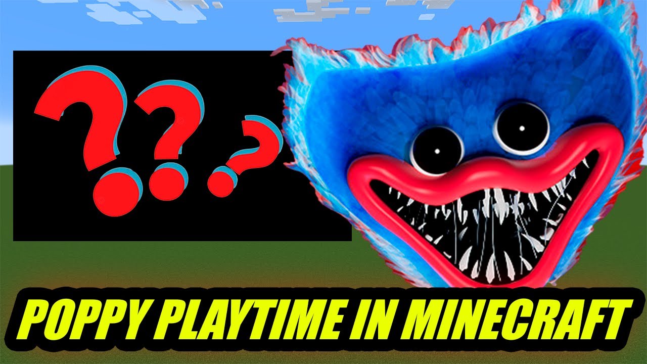I BUILT THE BIGGEST POPPY PLAYTIME IN MINECRAFT - YouTube