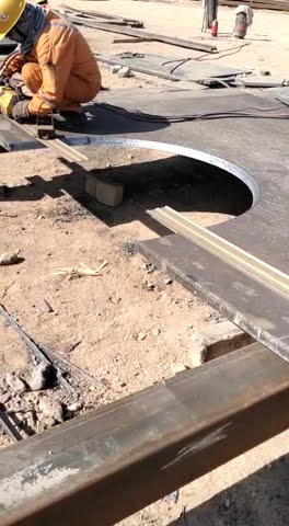 COD plate fabrication of Tank - YouTube