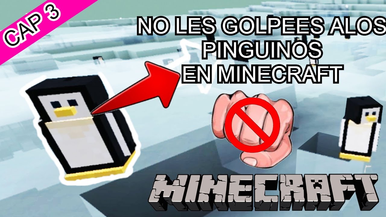 NUNCA LE GOLPEES AUN PINGUINO (MINECRAFT HARDCORE CON MODS) - YouTube