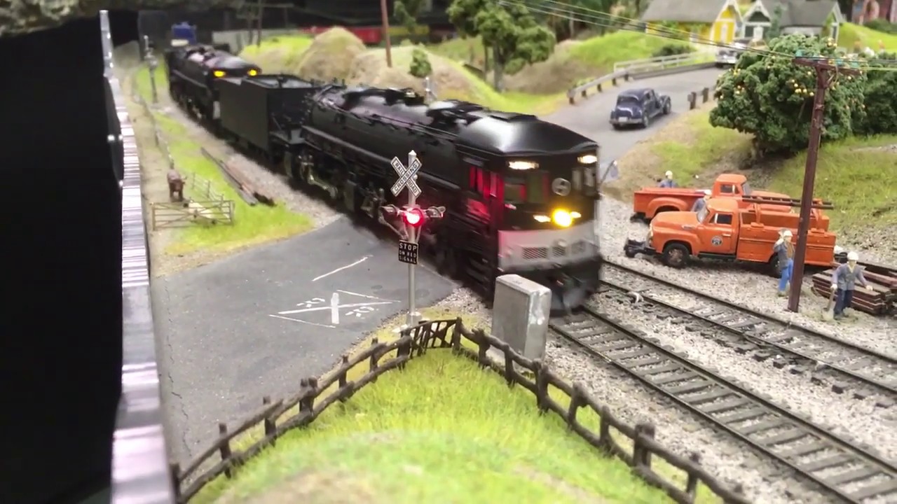 Southern Pacific Cab Forward AC-12 Locomotives 4294 and 4278 - YouTube