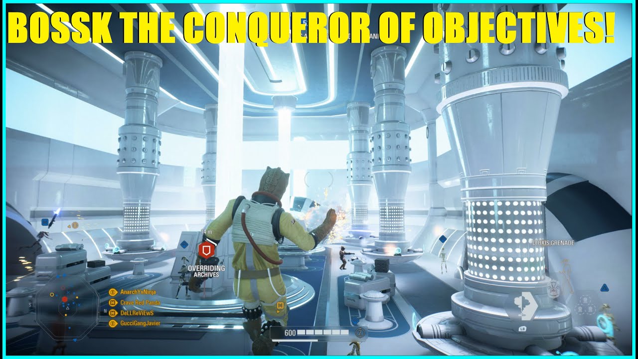 Star Wars Battlefront - Bossk absolutely CARRYING this team! He's ...