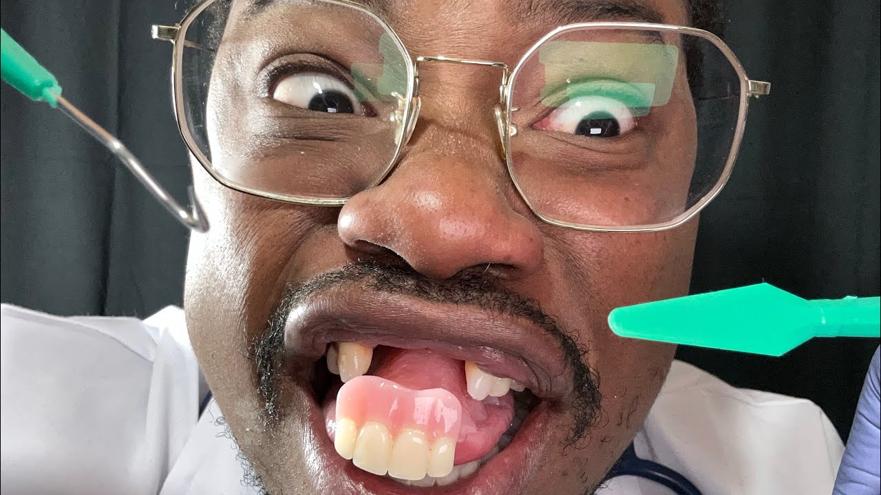 I Gave Him An ASMR Dental Makeover - YouTube