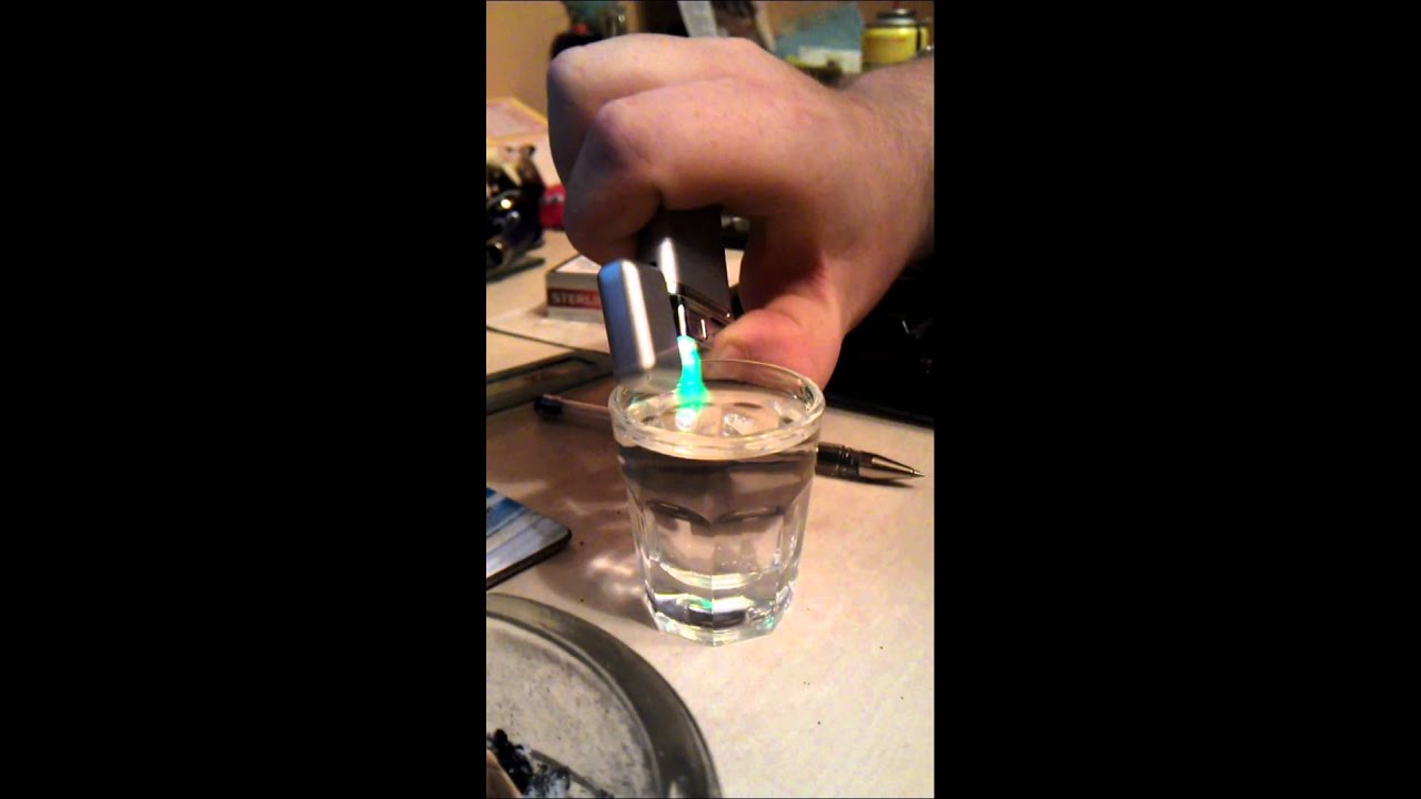 Flaming vodka shots - YouTube