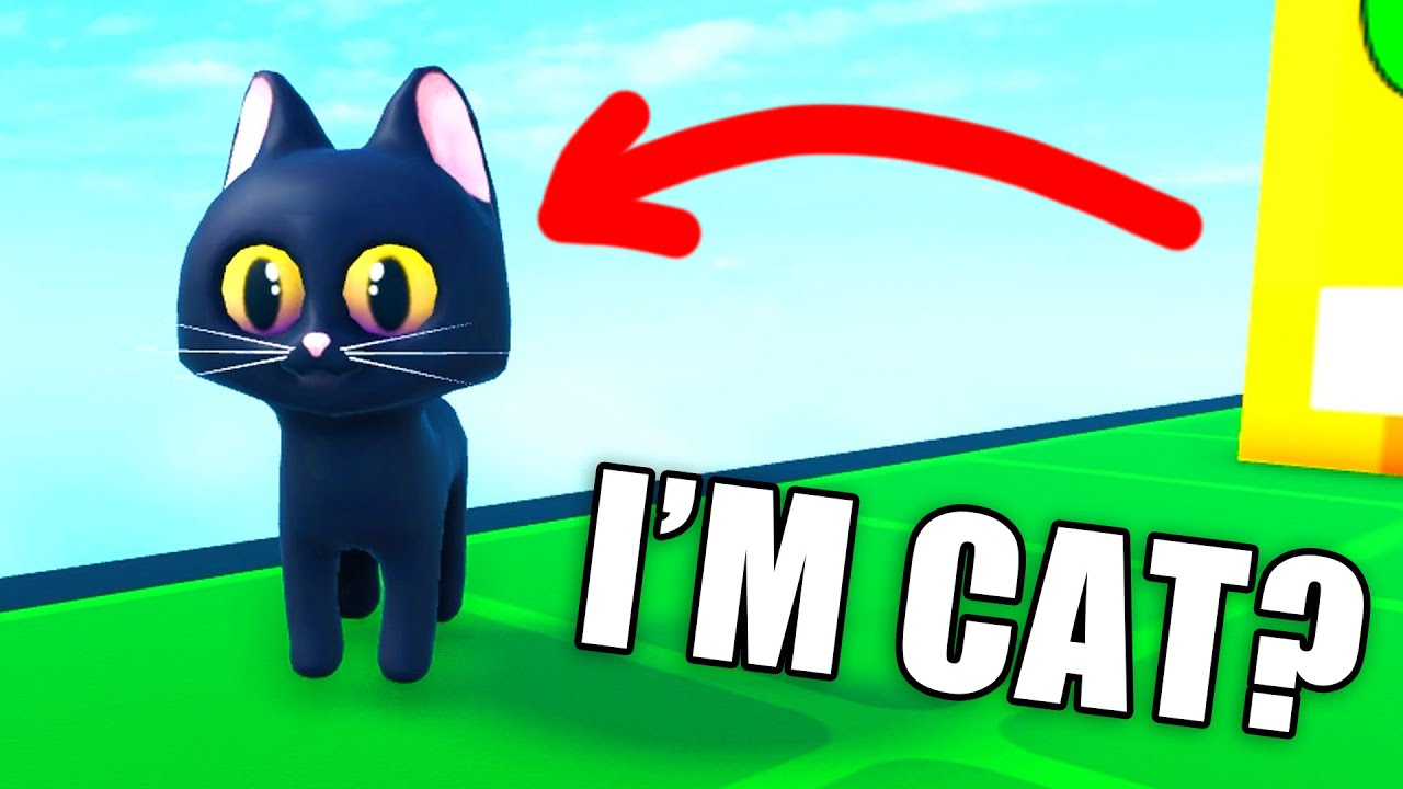 roblox obby but you're a cat... - YouTube