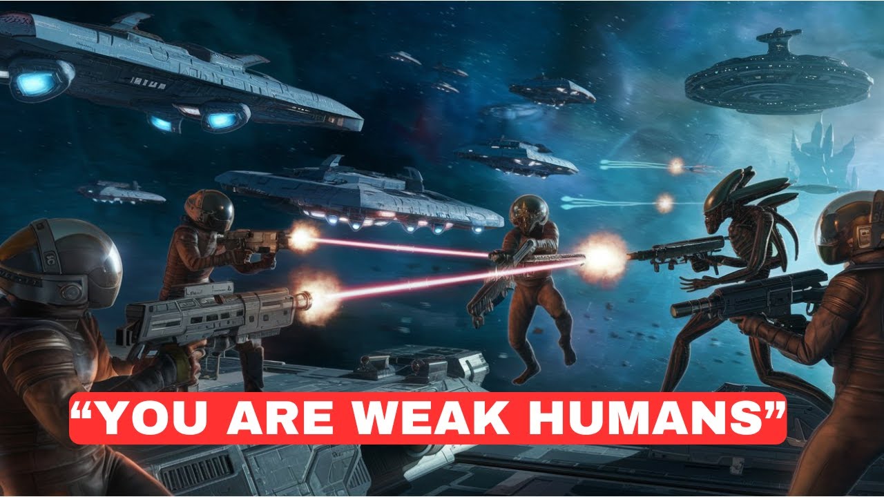 "You Are So Weak Humans, We Will Destroy You" | HFY Short Story - YouTube
