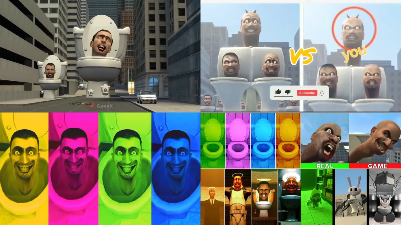 Scibidi Toilet Mega Battle 4 - YouTube