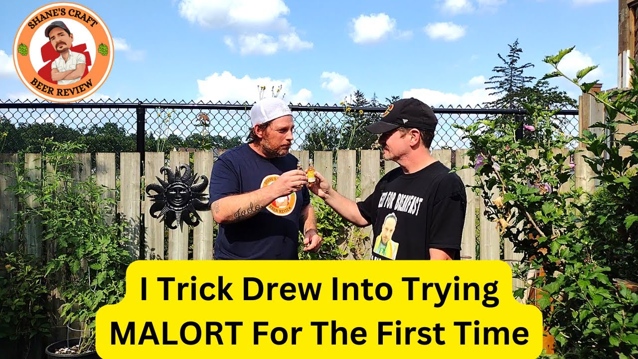 I Trick Drew Into Trying MALORT For The First Time - YouTube
