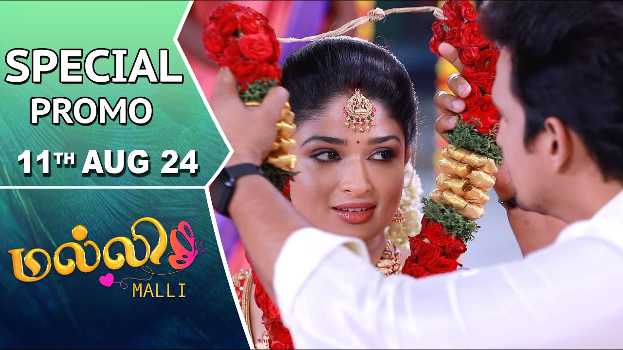 Malli Serial | Special Promo | 11th Aug 24 | Nikitha | Vijay | Saregama ...