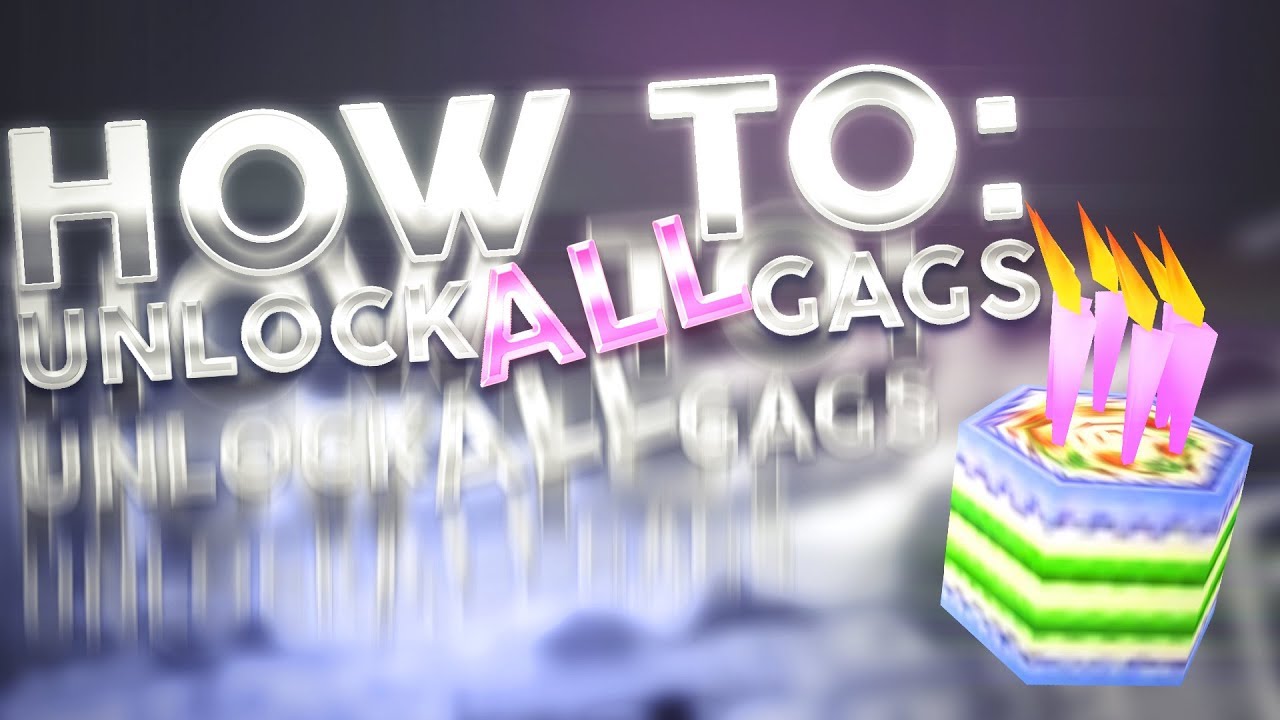 How to Unlock All Gags in TTR! - YouTube