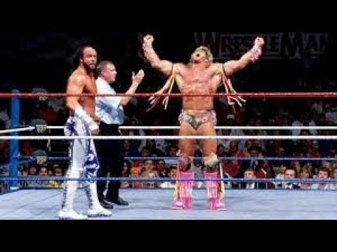 Randy Savage vs. Ultimate Warrior - Retirement Match (WrestleMania VII ...