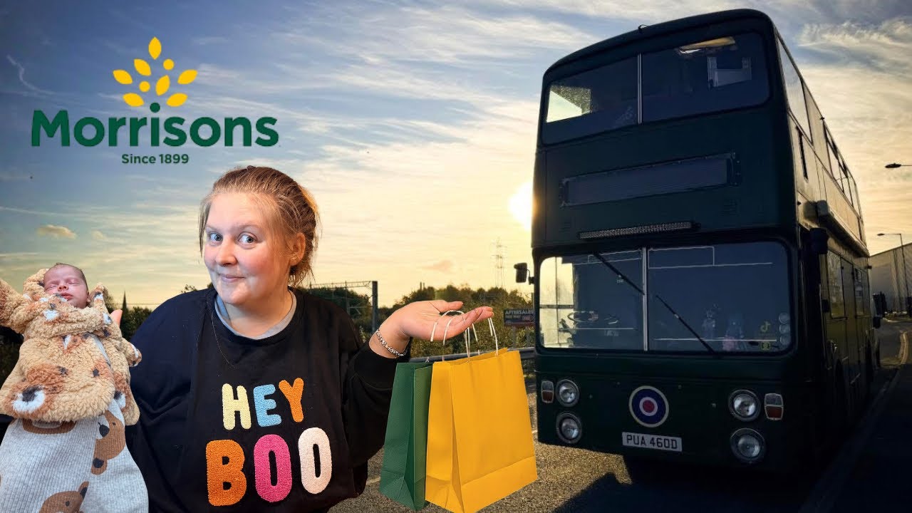 We Drove Our Bus HOUSE to Morrisons! - YouTube