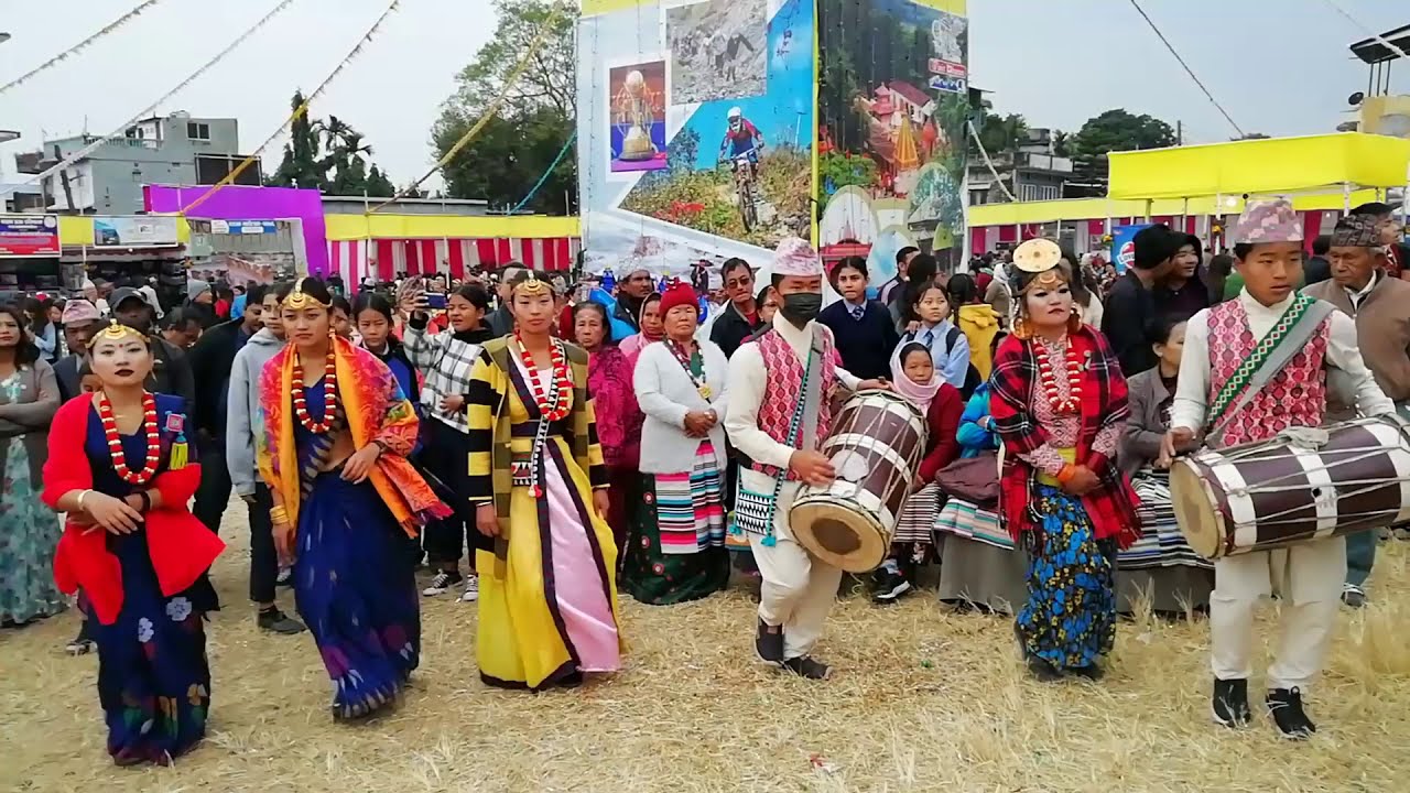 Beautiful Limbu Dance in Dharan Nepal - YouTube