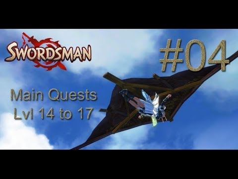 Swordsman MMO Walkthrough and Gameplay Part 4 Main Quests Lvl 14 ...