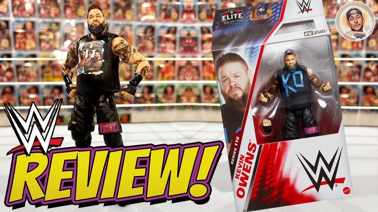 KO MANIA VII! WWE Elite 116 Kevin Owens Review! - YouTube