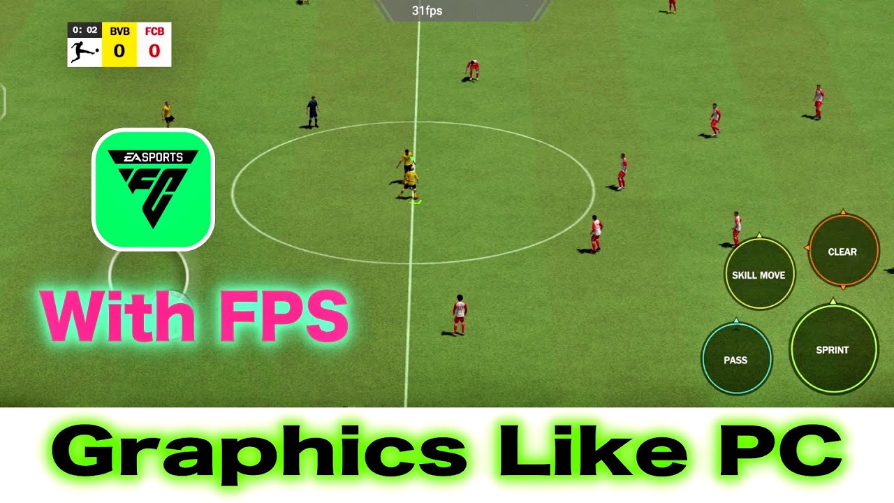 Amazing!! FC24 MOBILE - GRAPHICS LIKE PC - NEW UPDATE CAMERA - EA FC ...