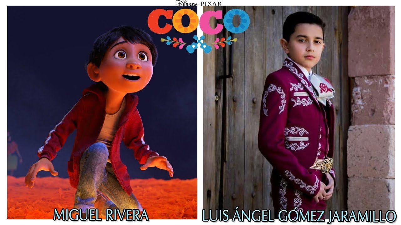 COCO Personajes y Actores de Voz Español - YouTube