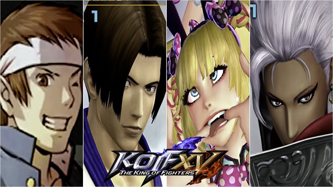 【KOF15 DLC】真吾＆キム＆シルヴィ＆ナジュド 超必殺技 -SHINGO＆KIM＆SYLVIE＆NAJD Super Moves-【KOF11〜KOF14】 - YouTube