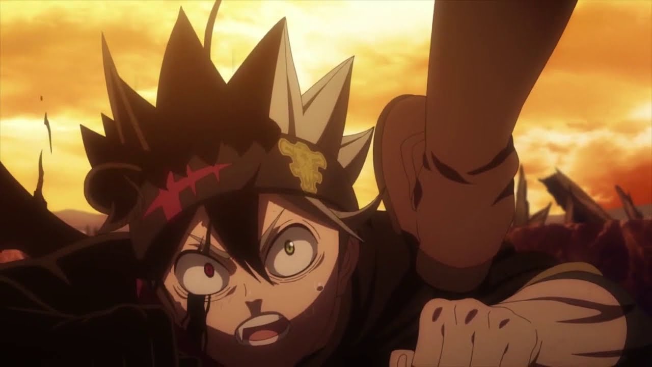 Asta/The Dark Traid/Gauche getting stabbed/Asta going berserk - Black ...