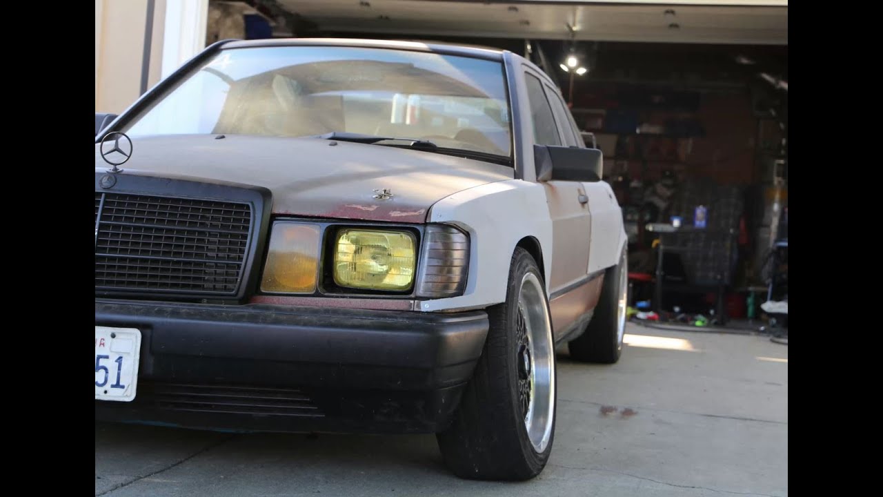 190E W201 DIY WIDEBODY BUILD PART 3 - YouTube