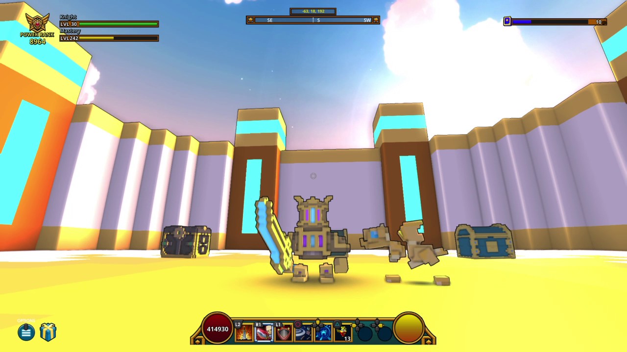 Trove Knight Elysian Guardian [Costume] - YouTube