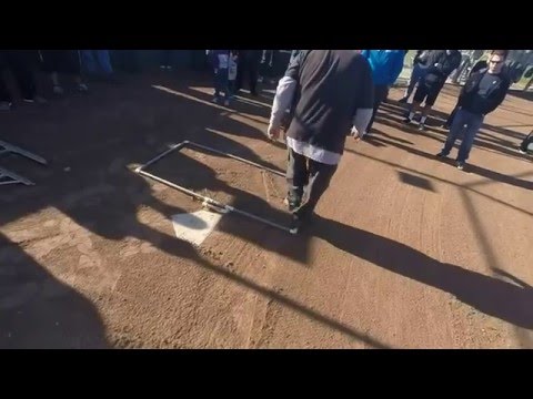 How To Chalk A Baseball Batter'S Box