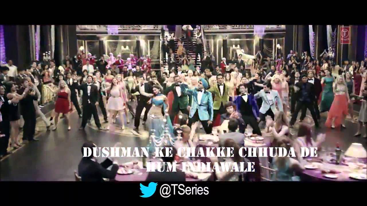 Happy New Year(2014)- INDIA WALE official video SONG with Lyrics - YouTube