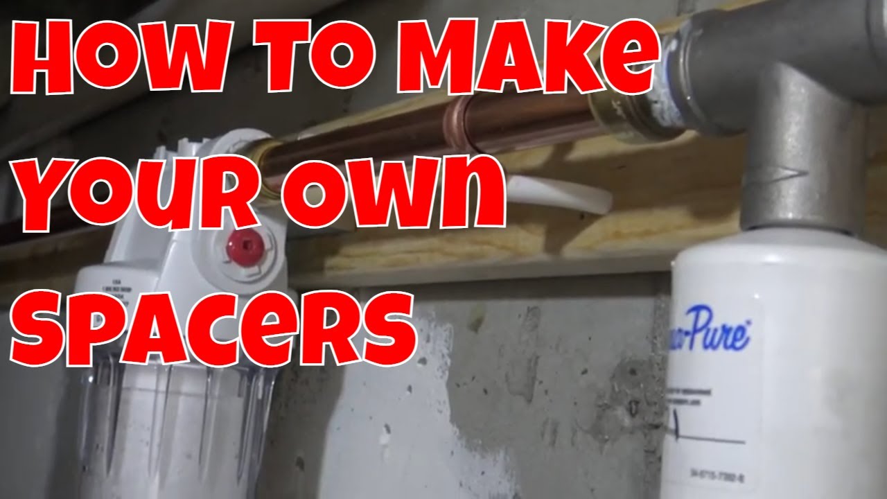 How TO Make Your Own Spacers For Screws, Bolts and DIY Projects - YouTube