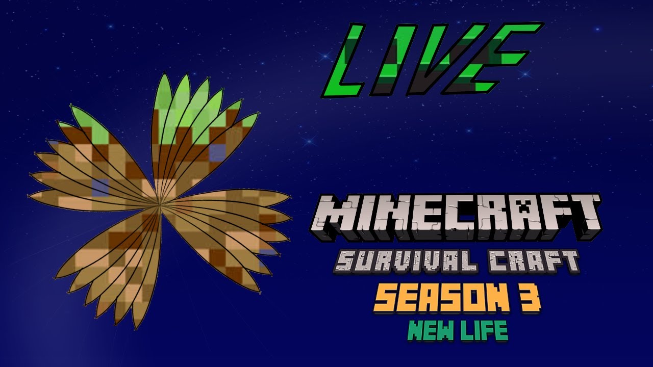 Minecraft Survivalcraft: New Life - LIVE SMP - #4 Nether Highway and ...