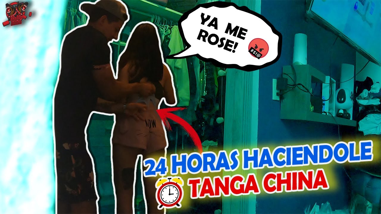 24 HORAS HACIENDOLE TANGA CHINA A MI NOVIA *SE ENOJA POR LA BROMA* / NENUKO Ft. ESTEFAN CZ - YouTube