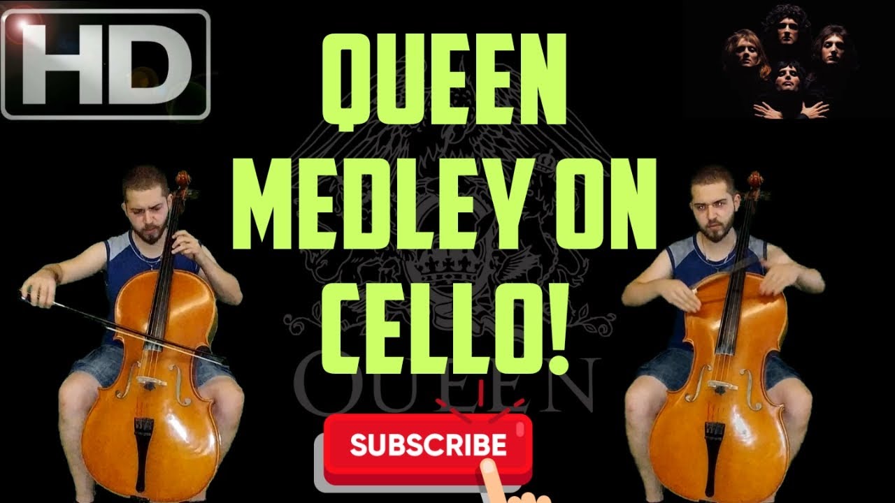 QUEEN MEDLEY ON CELLO !! (BOHEMIAN RHAPSODY) queen - YouTube