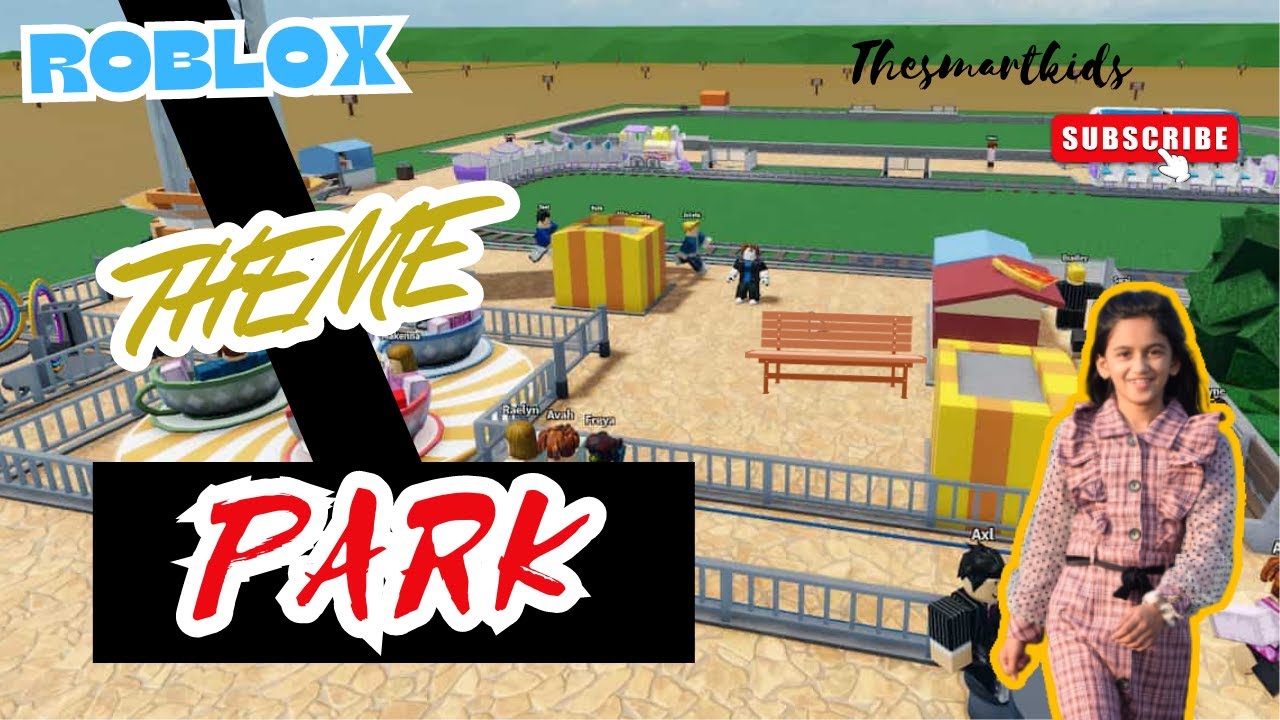 Tour of theme park || Roblox || @Thesmartkids13 - YouTube