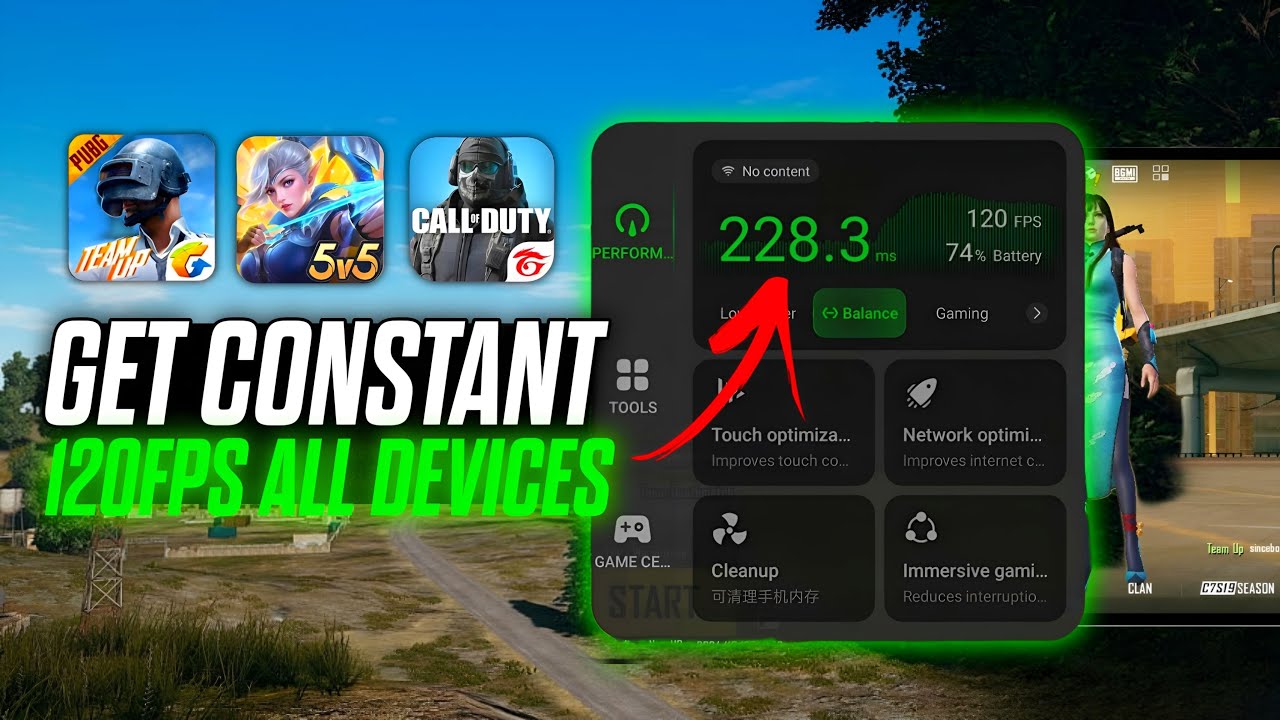 120FPS + 120Hz Refresh Rate Unlocked | Max FPS & Smooth Gameplay on LOW ...