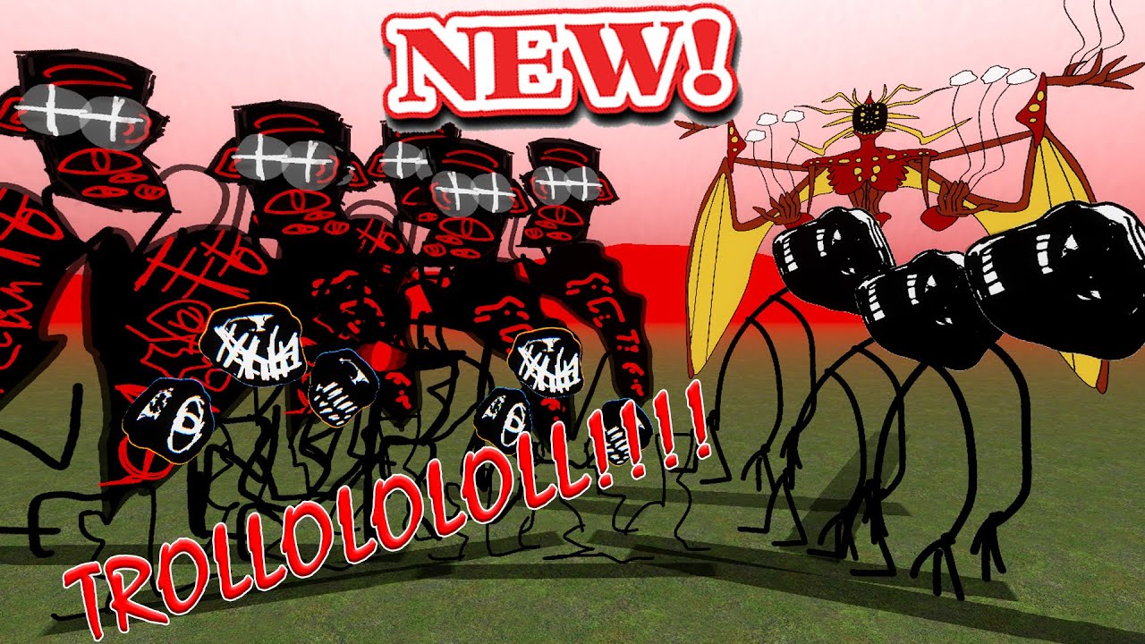 NEW TROLLGE INSANE EVOLUTION PHASE 2, 3 - Garry's Mod Sandbox Gameplay ...