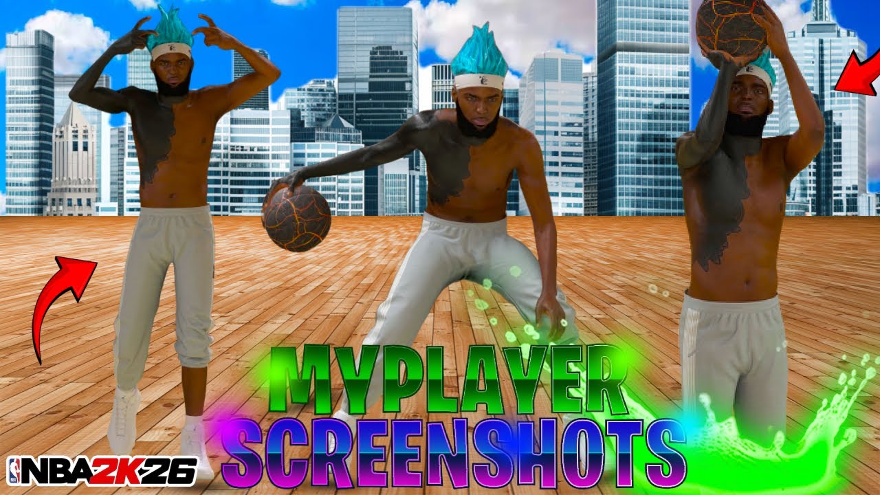 The *BEST* method to get my player screenshots for thumbnails in NBA ...