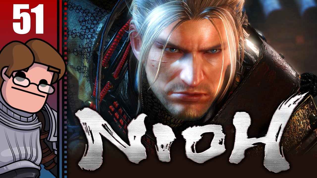 Let's Play Nioh Part 51 - Obsidian Samurai Boss Fight - YouTube
