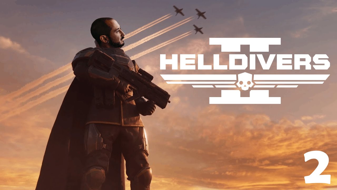 BOTS ÜBERALL! Don Ramme und Max gehen durch die Flammenhölle // Let's dive: HELLDIVERS 2 Episode ...