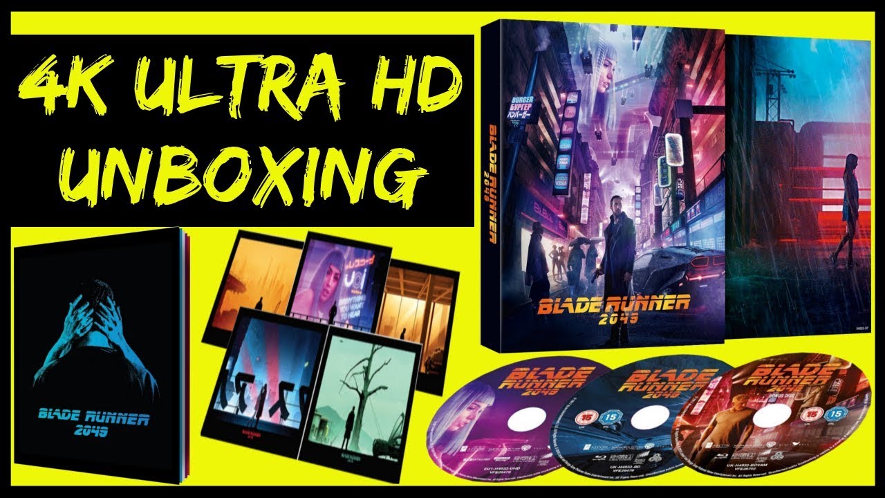 Blade Runner 2049 Deluxe Edition Unboxing German | HMV Exclusive ...