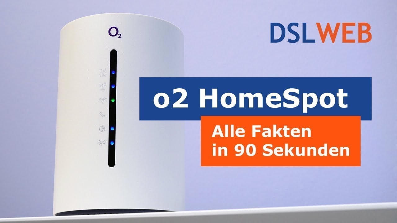o2 HomeSpot im DSLWEB Kurz-Check - YouTube