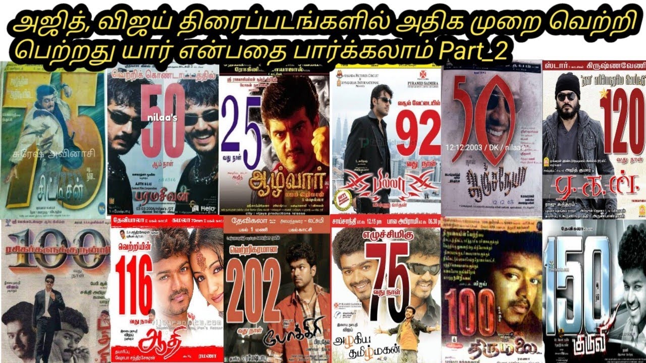 Ajith Vs Vijay Part_2 |Friends Vs Dheena| Pokkiri Vs Aalwar| - YouTube