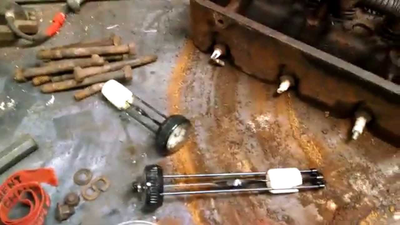 Simplicity/Allis Chalmers gas gauge cap quick tip on how to clean the ...