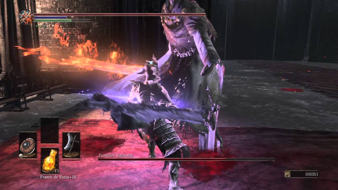 DS3 Pontiff Sulyvahn easy kill - YouTube