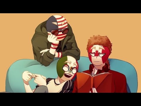 Some America comics and the fan fav Rusame || CH dub || - YouTube