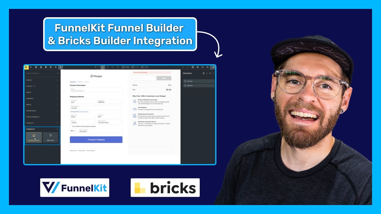 FunnelKit Deep Integration with Bricks Builder is Now Live! - YouTube