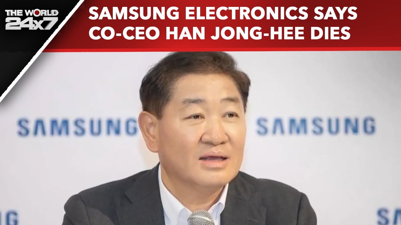 Samsung Electronics Says Co-CEO Han Jong-Hee Dies - YouTube